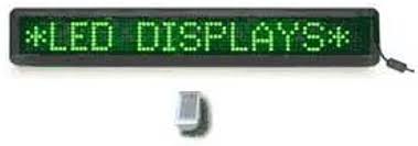 26" One Line Green Window Brite Scrolling Programmable Message LED Sig ...